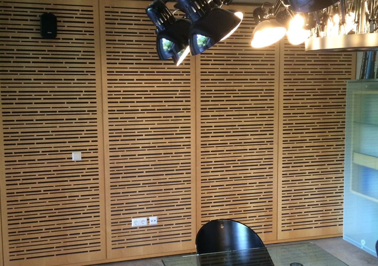 Mur acoustique - Menuiserie Weber